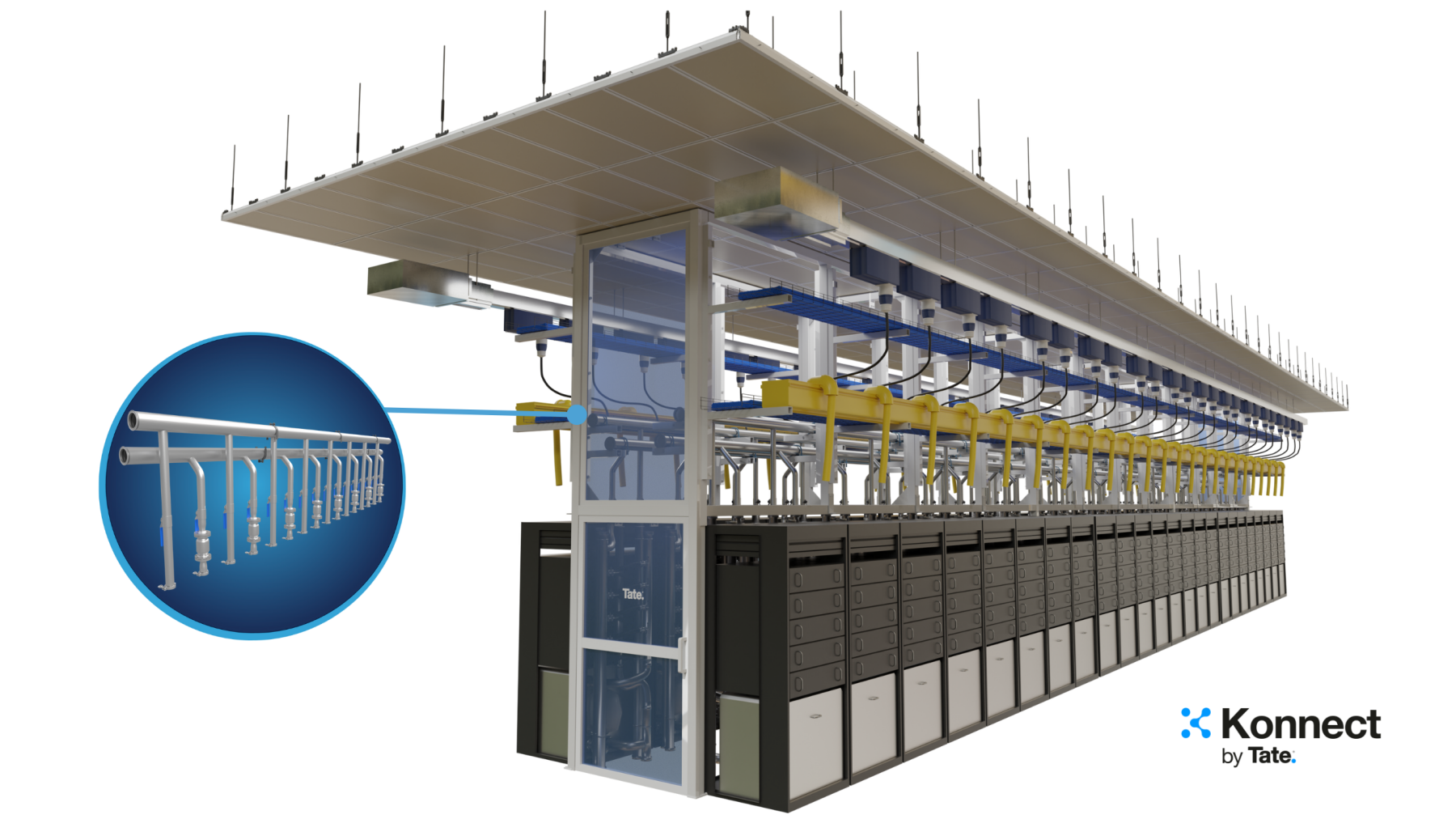 Liquid Cooling with Manifolds in High-Density Data Centers